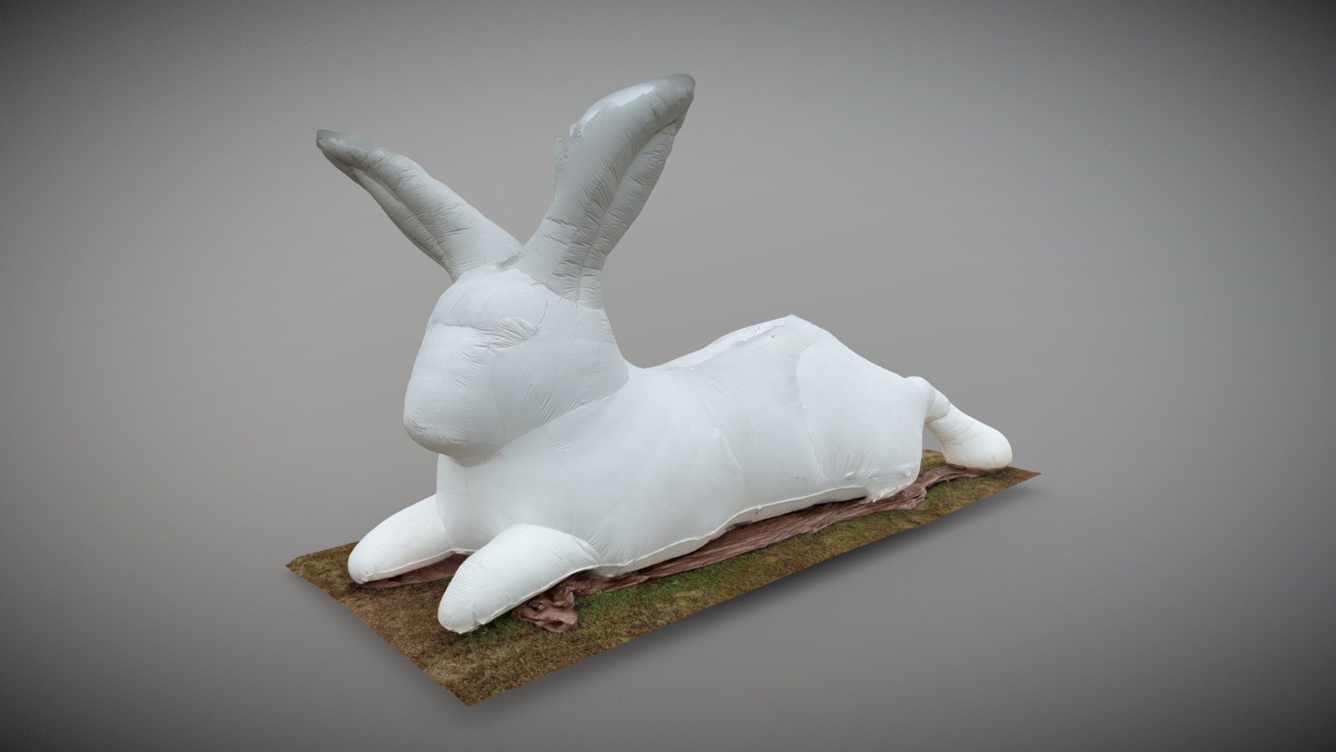 Inflatable Bunny Sculpture #3 / Charlotte, NC - Download Free 3D model ...