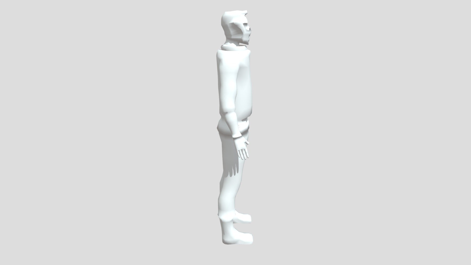 Rusher (Low poly post-apo character) - 3D model by loxyrak [bdaa76c ...
