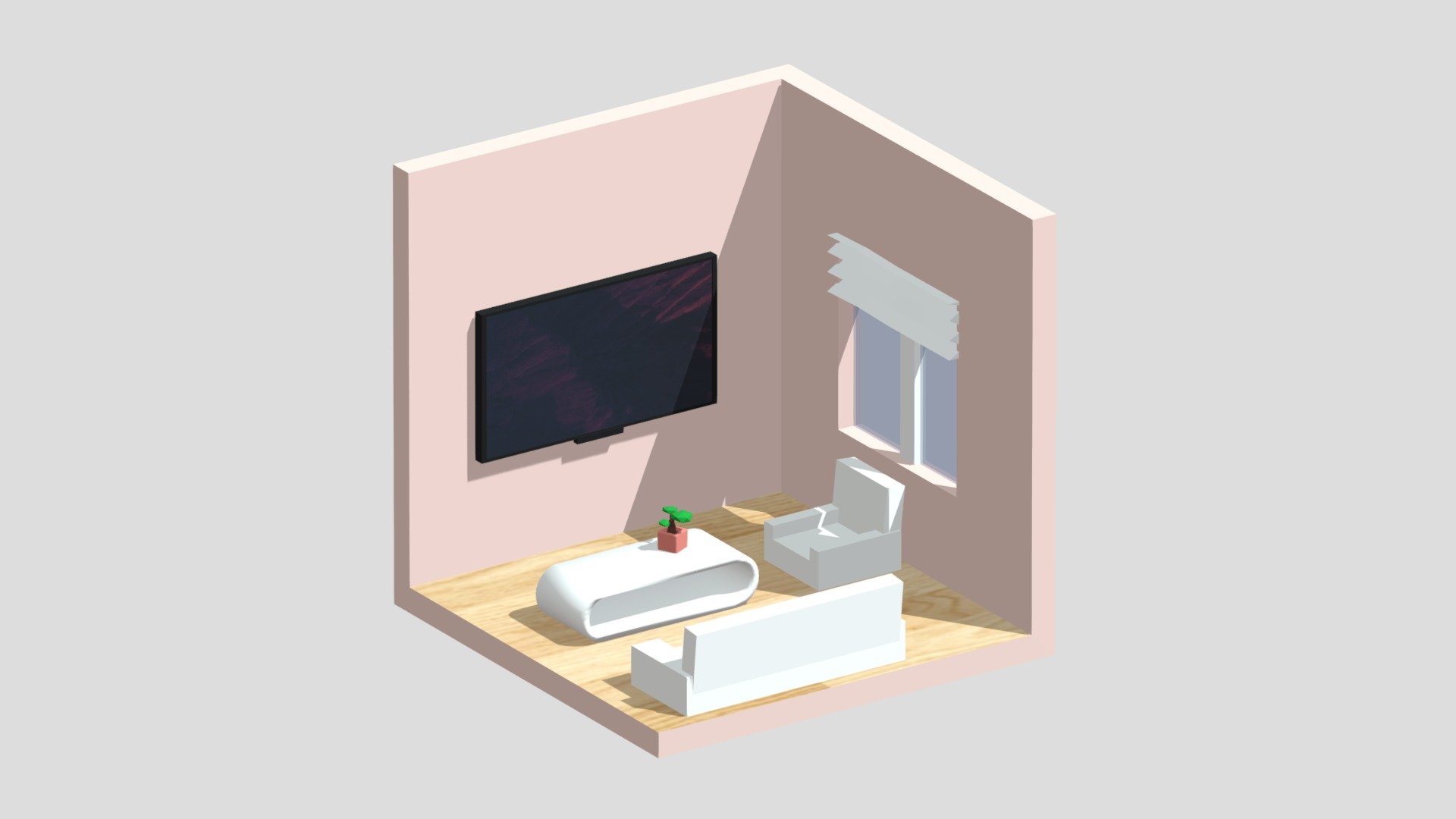 Isometric room 2 - Download Free 3D model by Theo Helias (@Theo_Helias ...