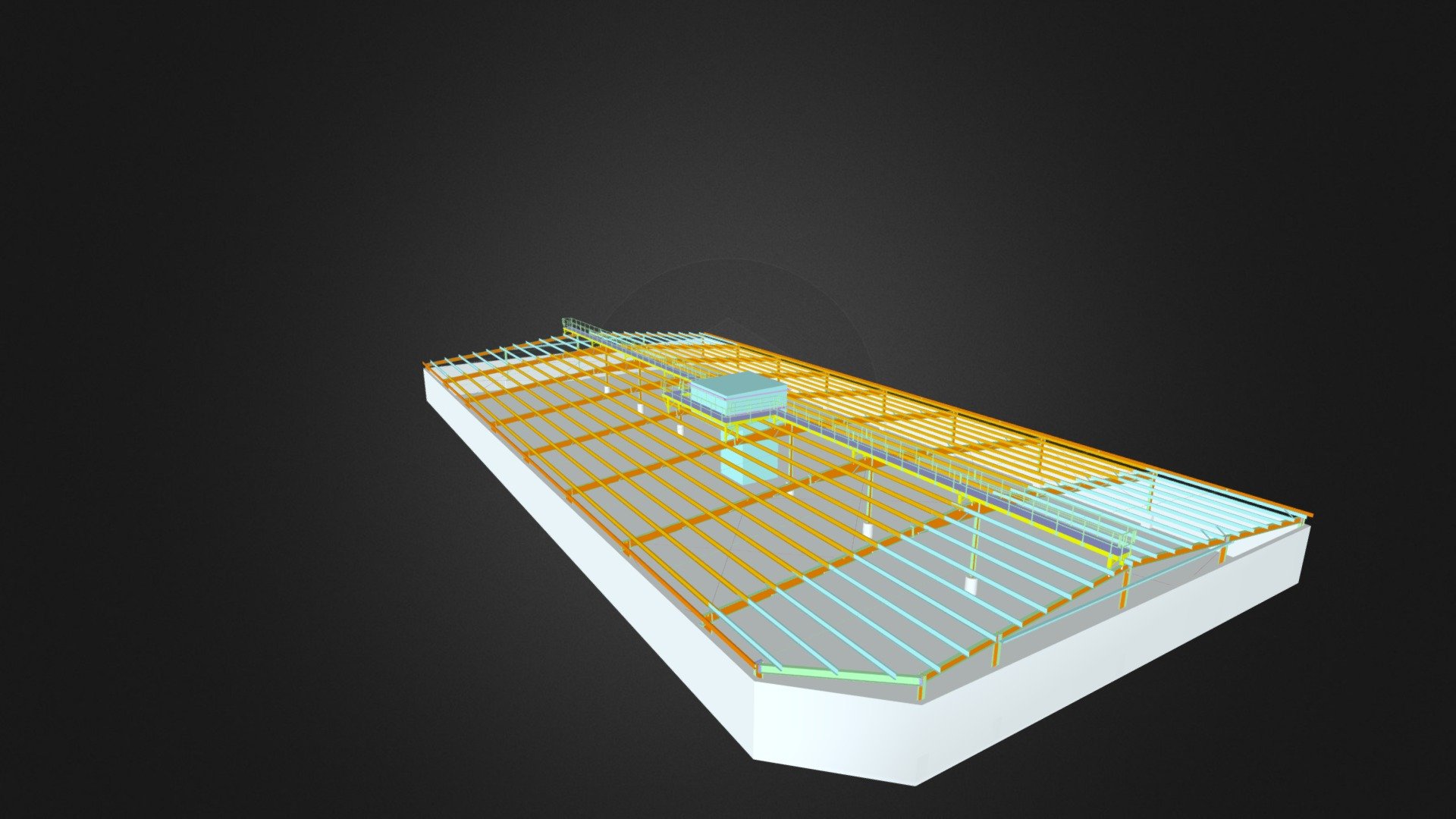 Project 1 - Steel Structure Shed - 3D model by Arslan Khan (@arslankhan ...