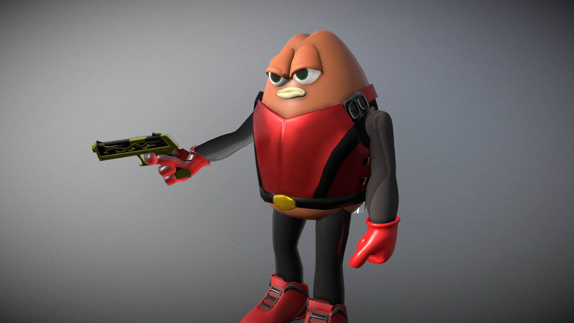 killer bean Forever (wip) - Download Free 3D model by Galaxy (@raycaptan) [bdadf58] - Sketchfab