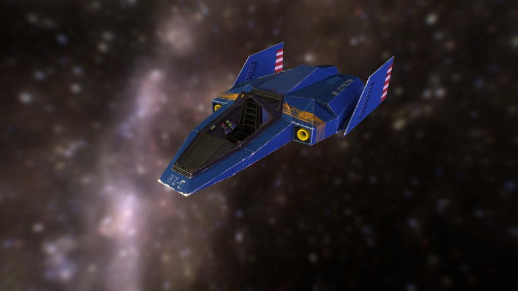 Blue Falcon - Download Free 3D model by manuelflorensa [bdae257 ...