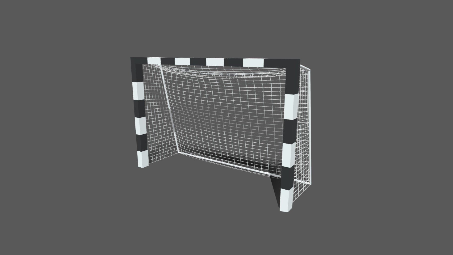Cartoon Handball Goal Post - Buy Royalty Free 3D model by chroma3d (@vendol21) [bdb0492 ...