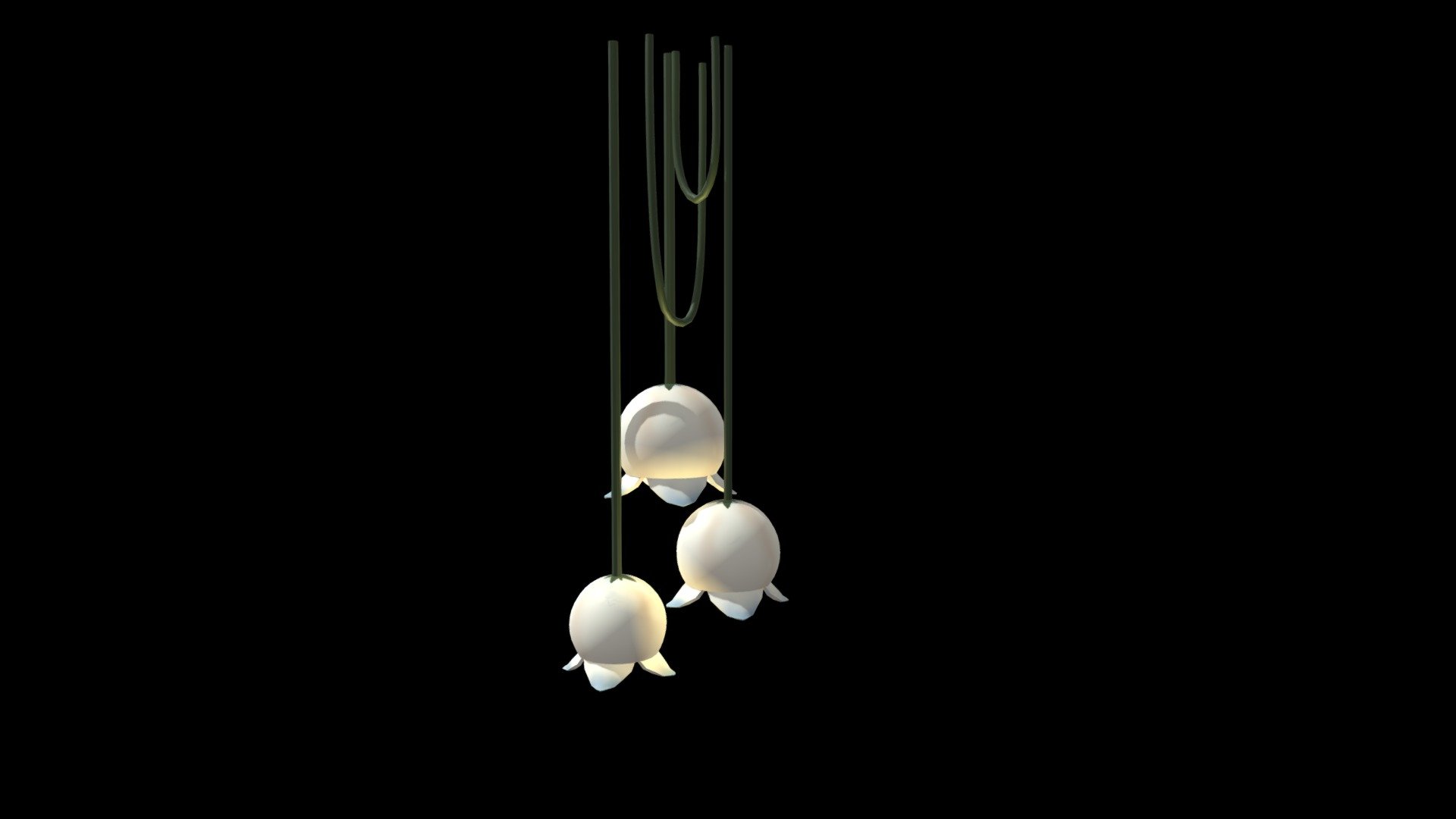 Flower Lamp - 3D model by myrthevdmeulen [bdb11e6] - Sketchfab