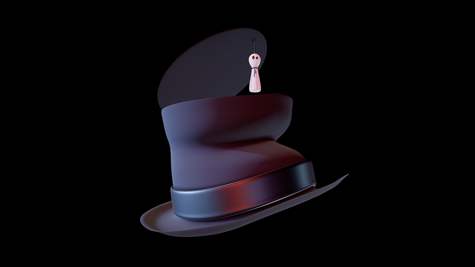 Clean Ghostly Gibus - 3D model by Shane McIntyre (@ShaneMcIntyre ...