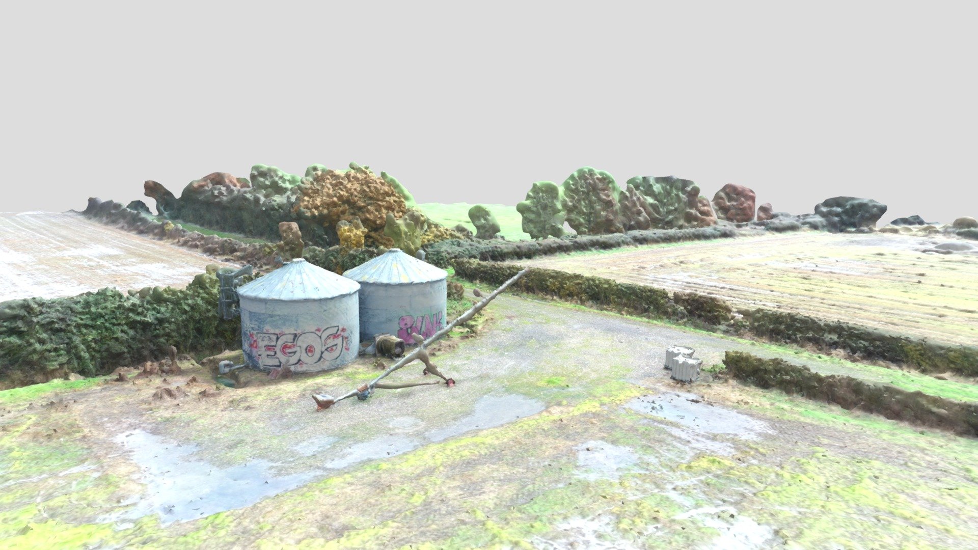 Silo Simplified 3d Mesh - Download Free 3D model by Mark Armé ...