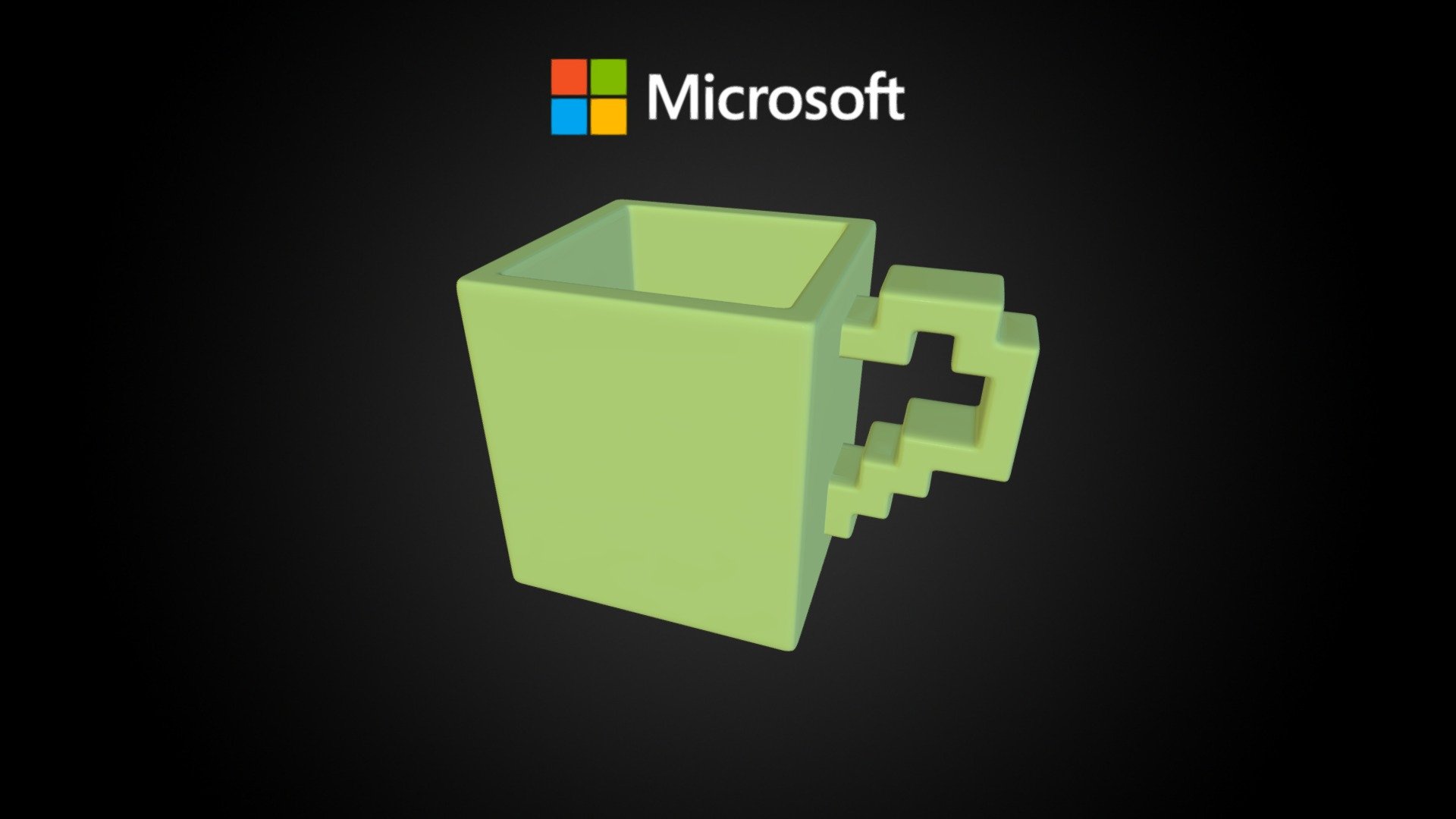 Cube Mug - Download Free 3D model by Microsoft [bdb44a0] - Sketchfab