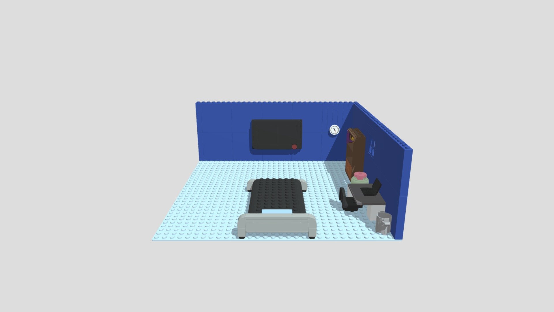 Lego room - Download Free 3D model by xxexx [bdb518e] - Sketchfab