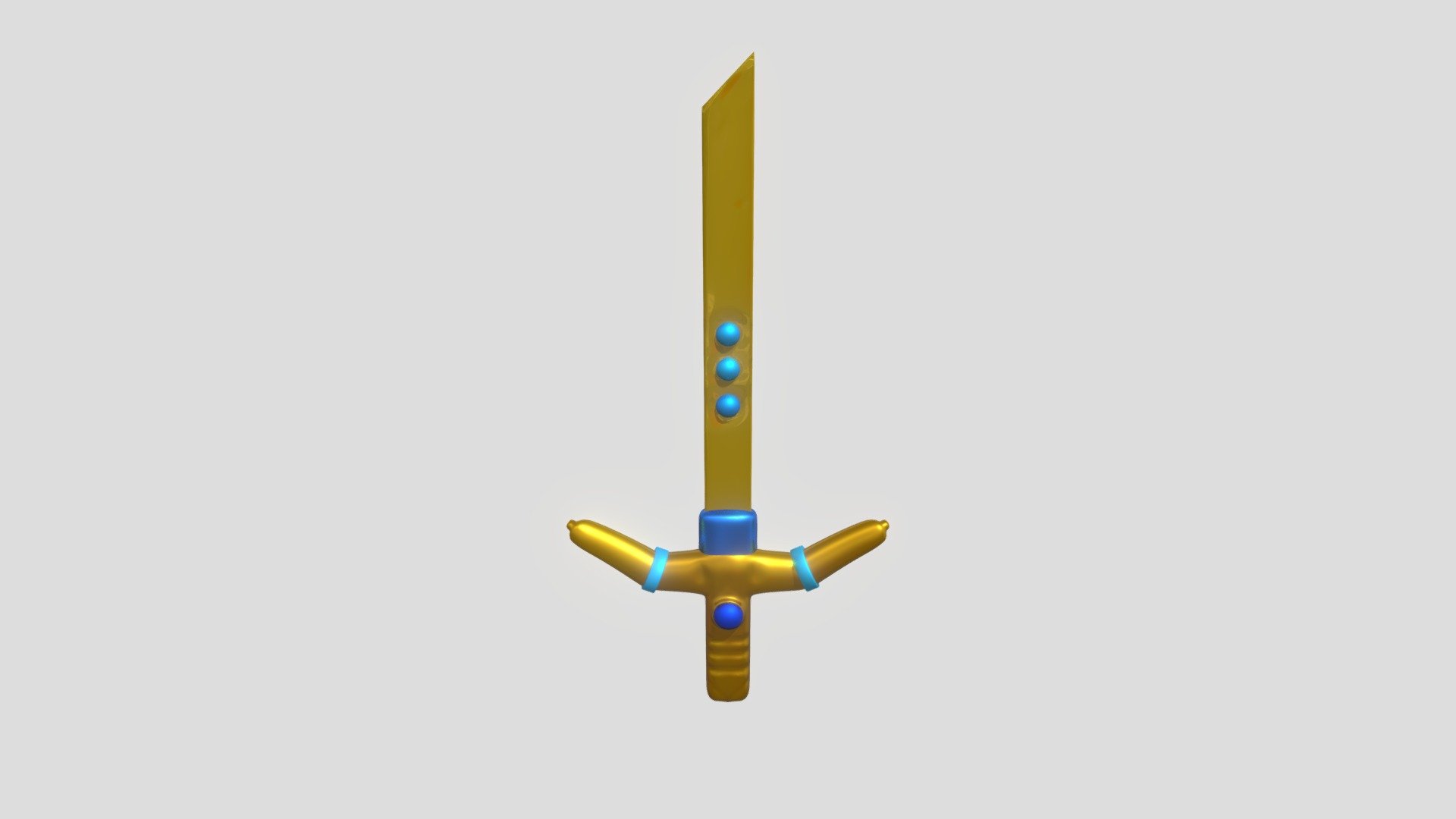 golden sword - Download Free 3D model by jakub-izo_1 [bdb5fa0] - Sketchfab