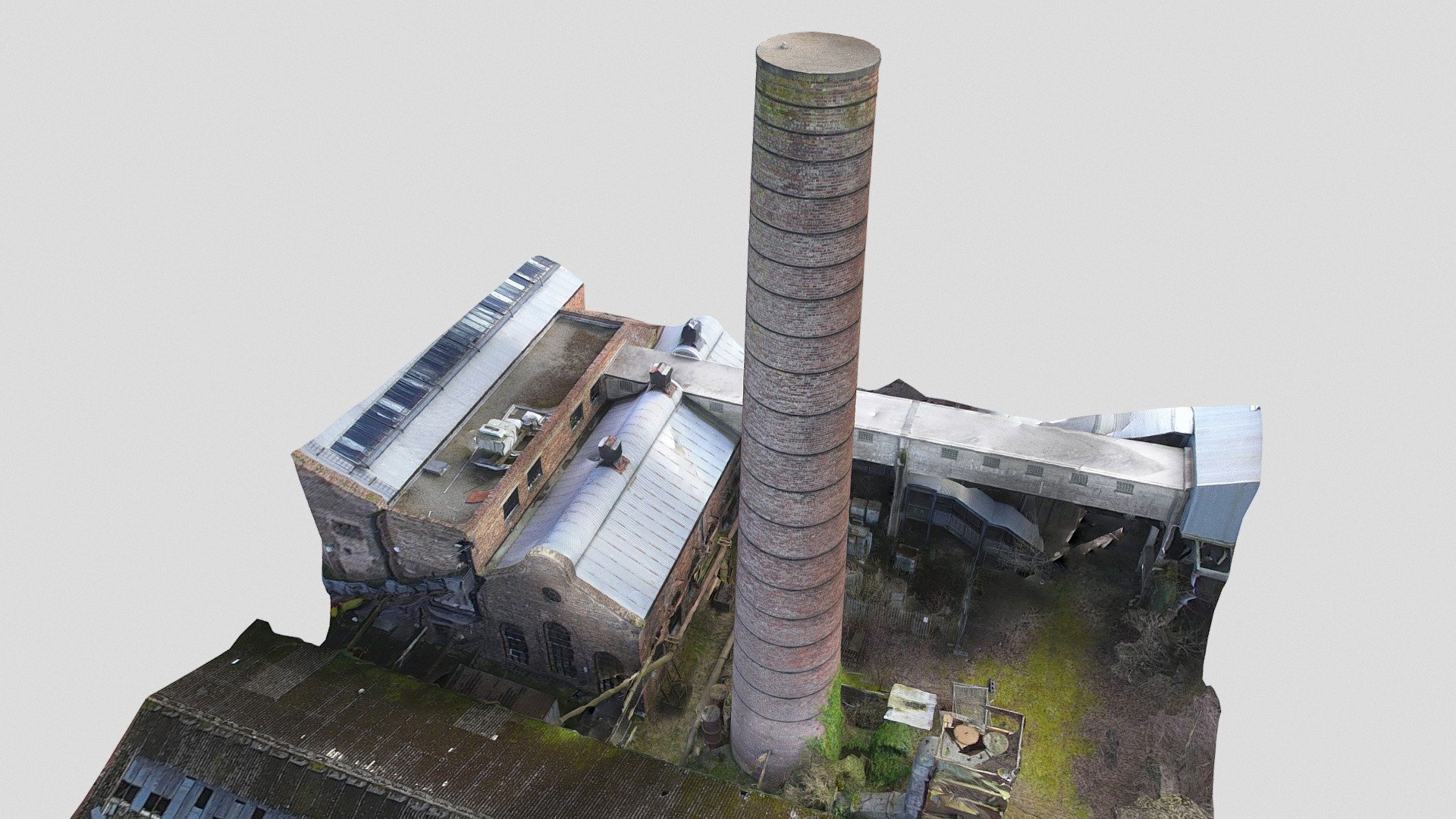 Newtongrange museum chimney Test - 3D model by GSCUDU [bdb614e] - Sketchfab