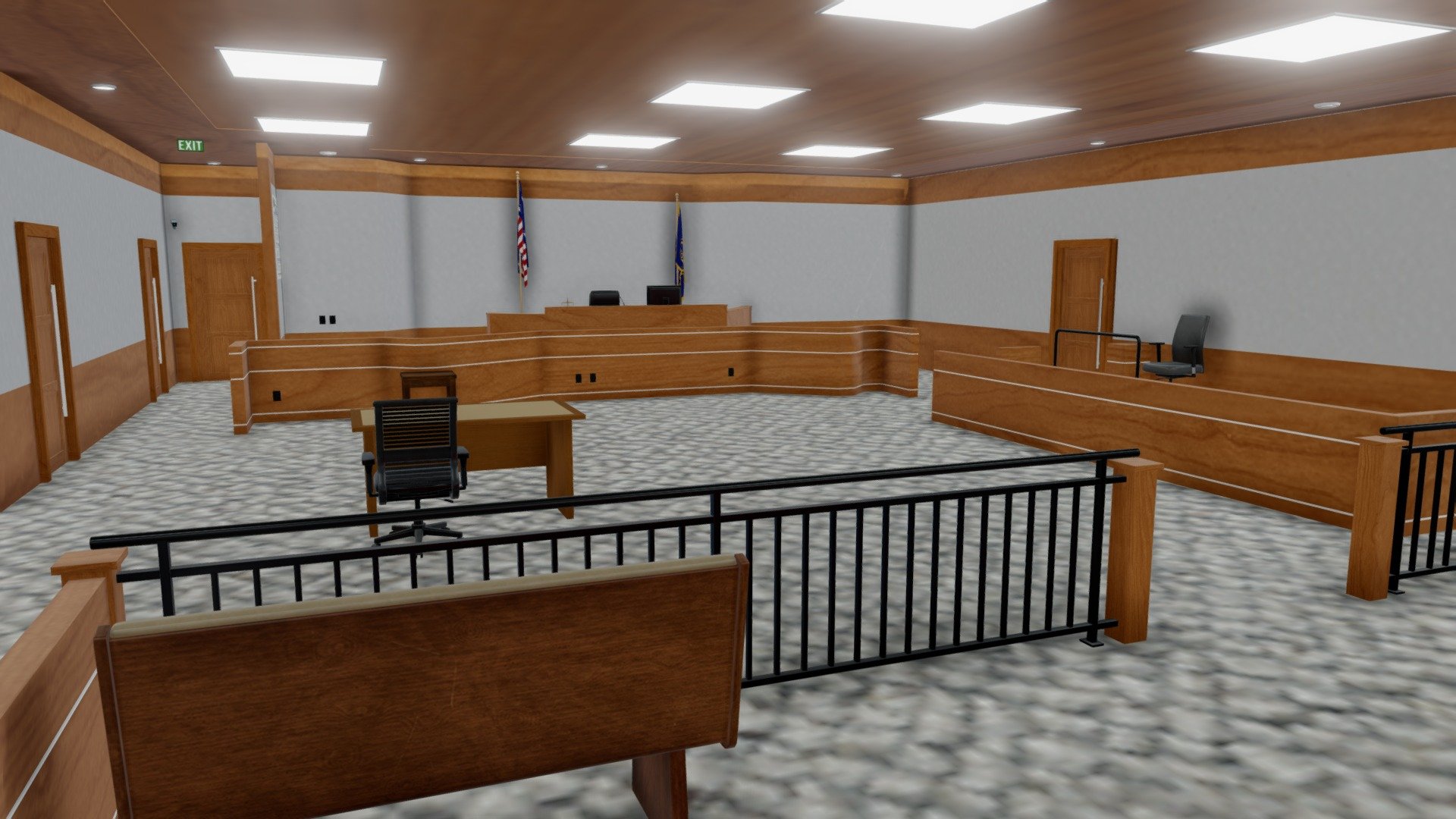Courthouse - Download Free 3D model by local.yany [bdb6316] - Sketchfab