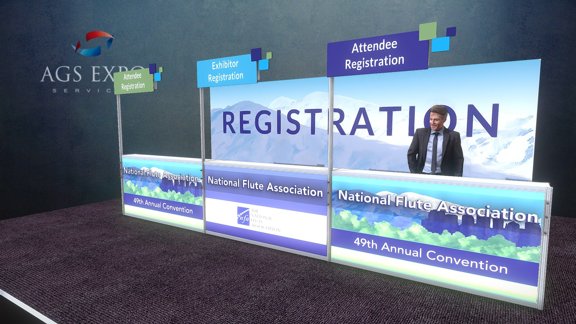 NFA - Registration 2 - 3D model by AGS Expo Services (@AGS-EXPO ...
