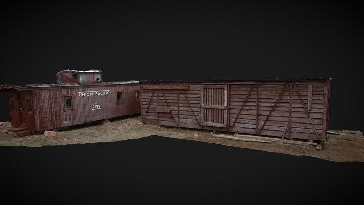 Caboose 3D models - Sketchfab