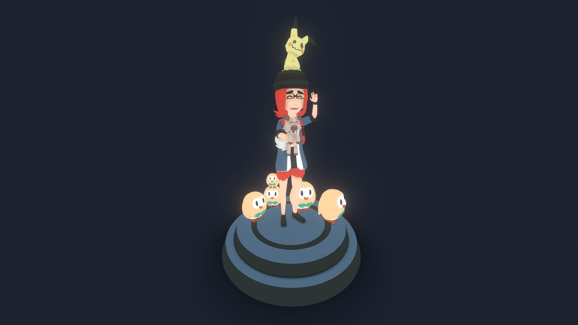Pokemon Trainer - 3D Print - Buy Royalty Free 3D model by Alexander ...