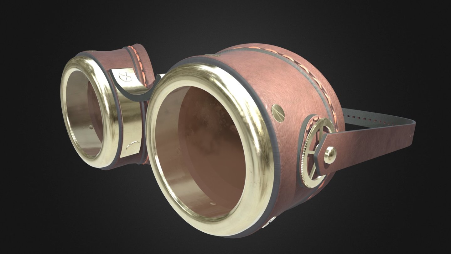 Goggles - 3D model by Deanna Curry (@dcurry) [bdbba2d] - Sketchfab