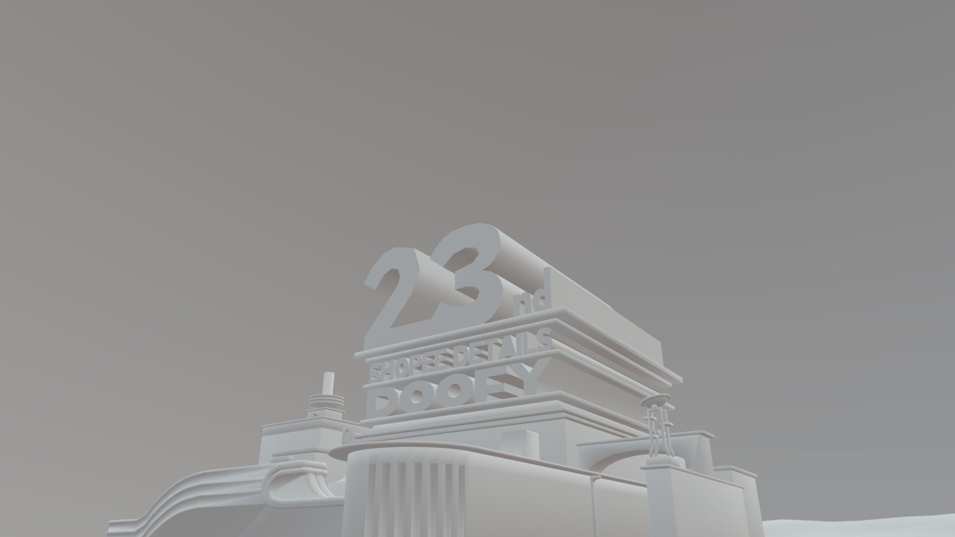 Fox logo remake 3ds max - Download Free 3D model by Ethan James Tilton ...