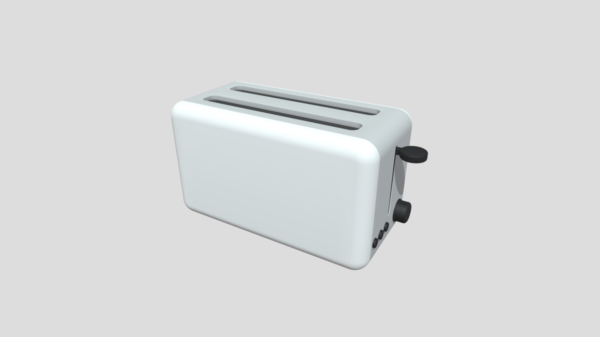 Toaster - Buy Royalty Free 3D model by Ed+ (@EDplus) [bdbd690 ...