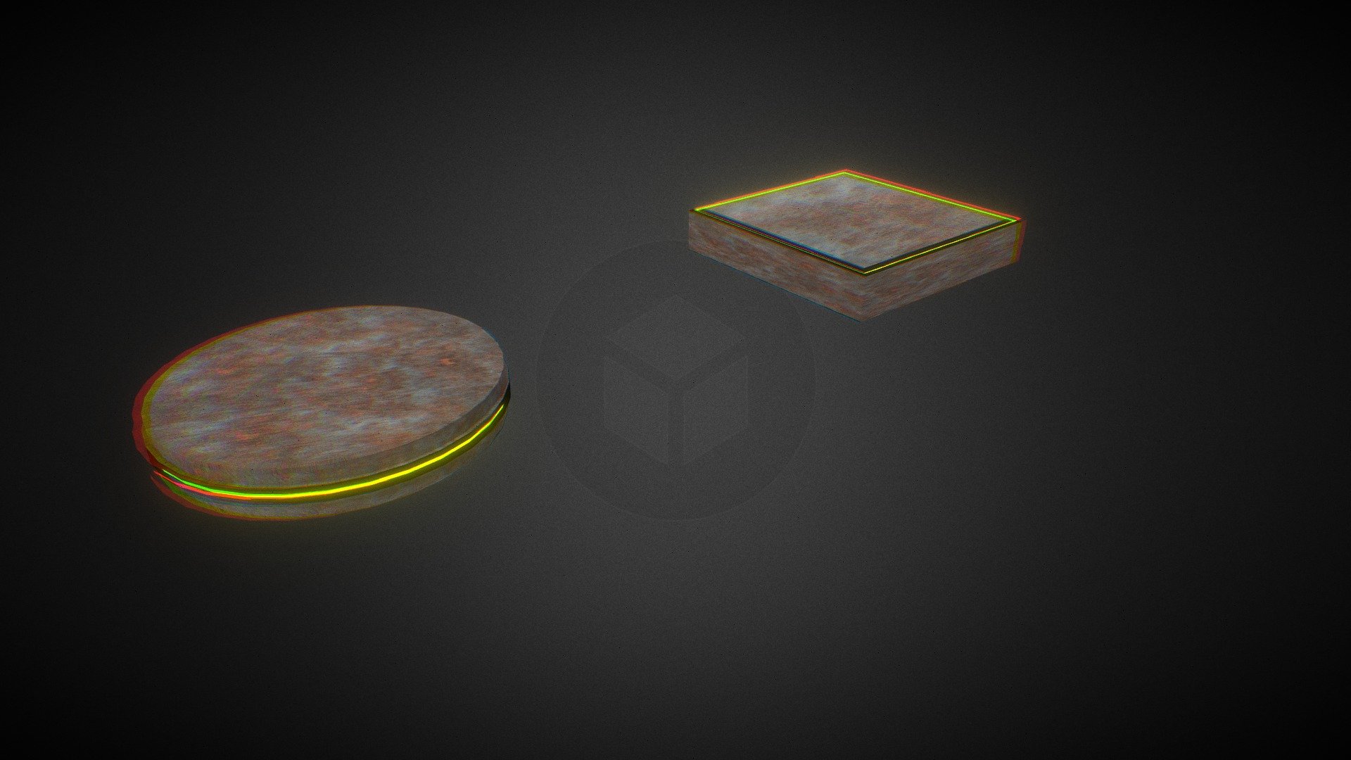 Cyber Platforms Low Poly/Plataformas Low Poly - Download Free 3D model ...
