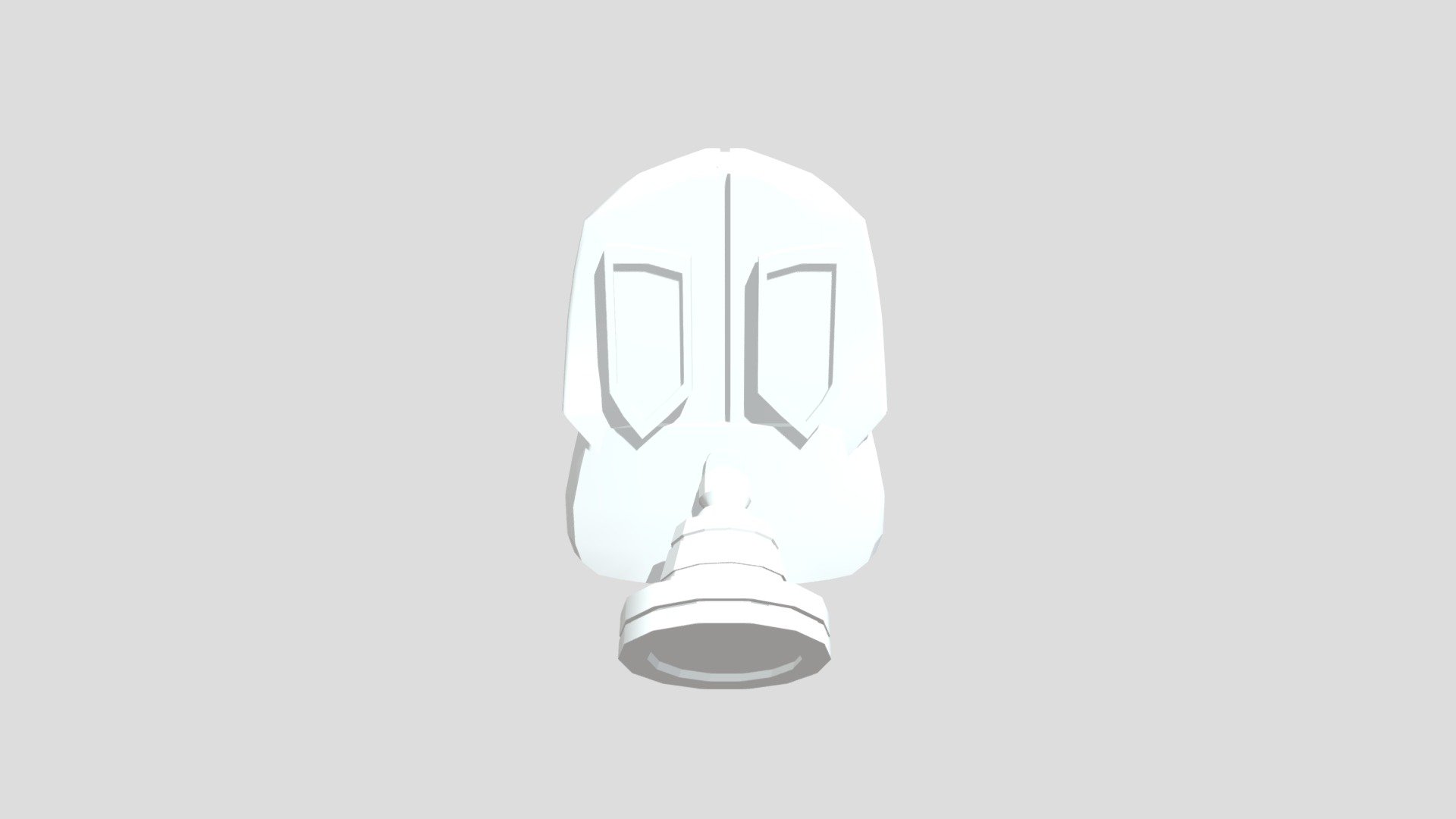 Gas Mask - 3D model by Troy St Catherine Smith (@sonicboomspeed ...