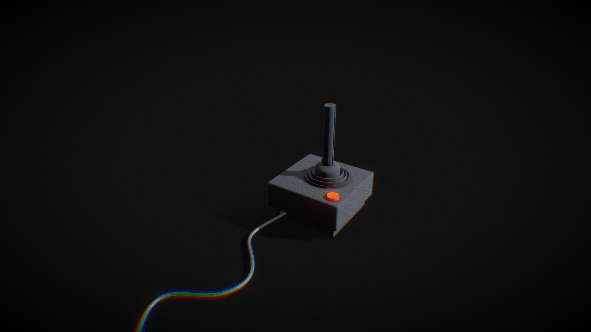 Atari Controller - Download Free 3D model by Thales Sardinha (@Thales ...