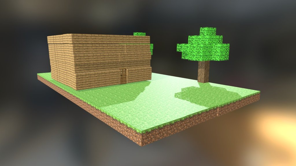 Minecraft - 3D model by RiannevanderWoude [bdbefe4] - Sketchfab