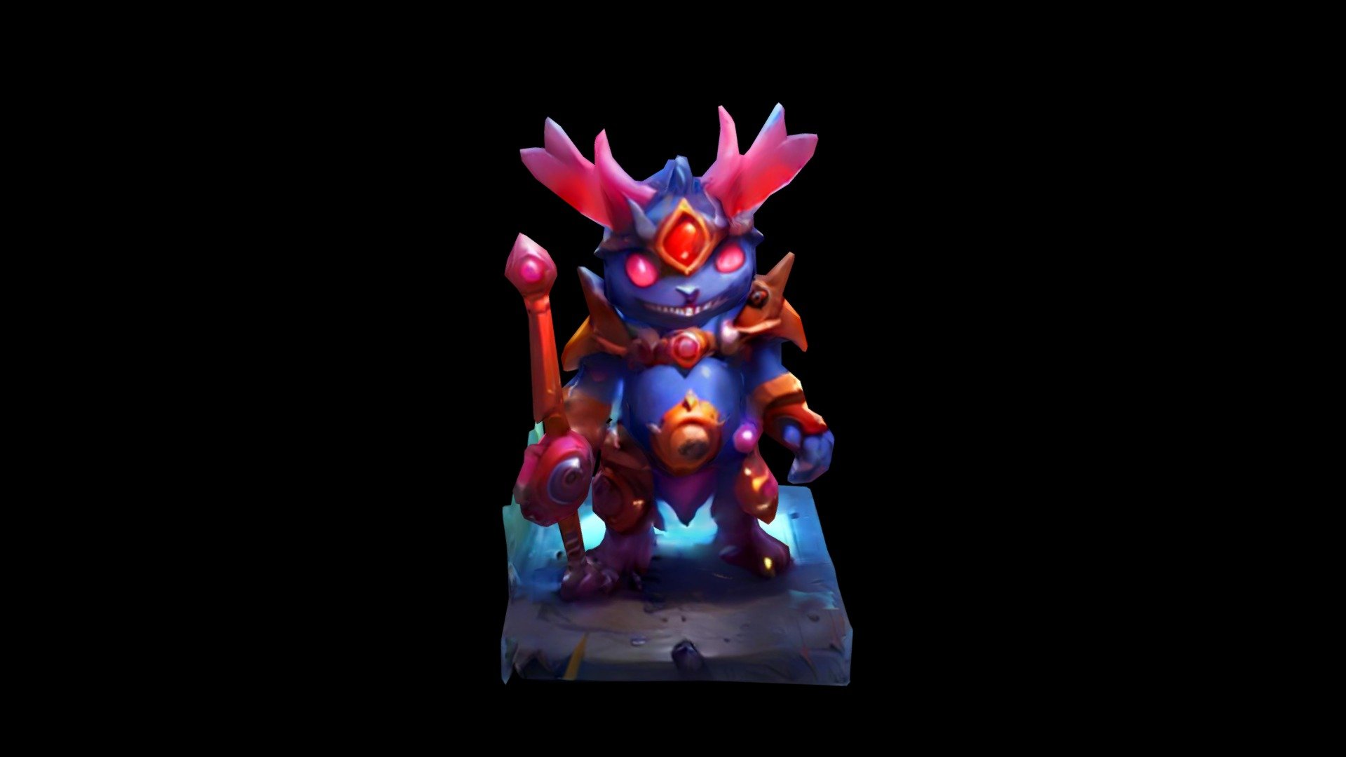 A fantasy character called "Gorgon the Mighty" G - Download Free 3D ...
