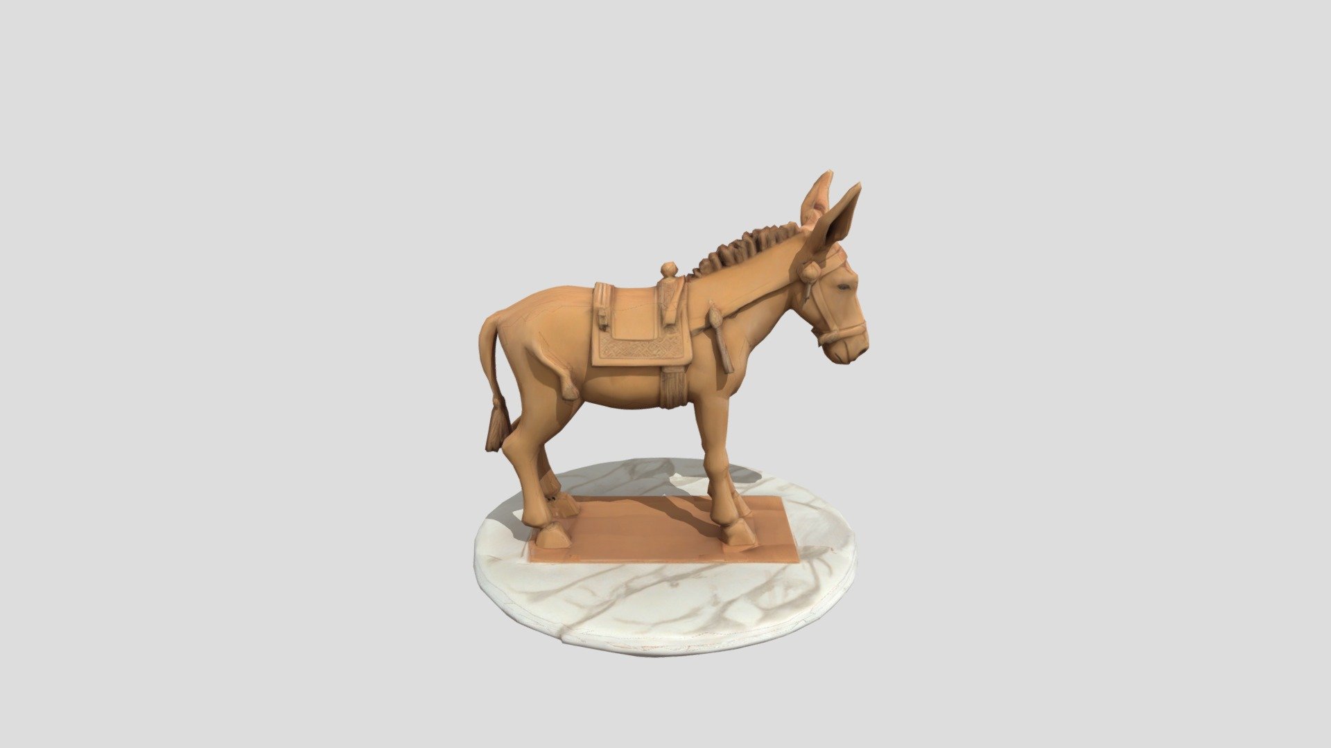 Donkey - 3D model by sky4o4 [bdc630d] - Sketchfab