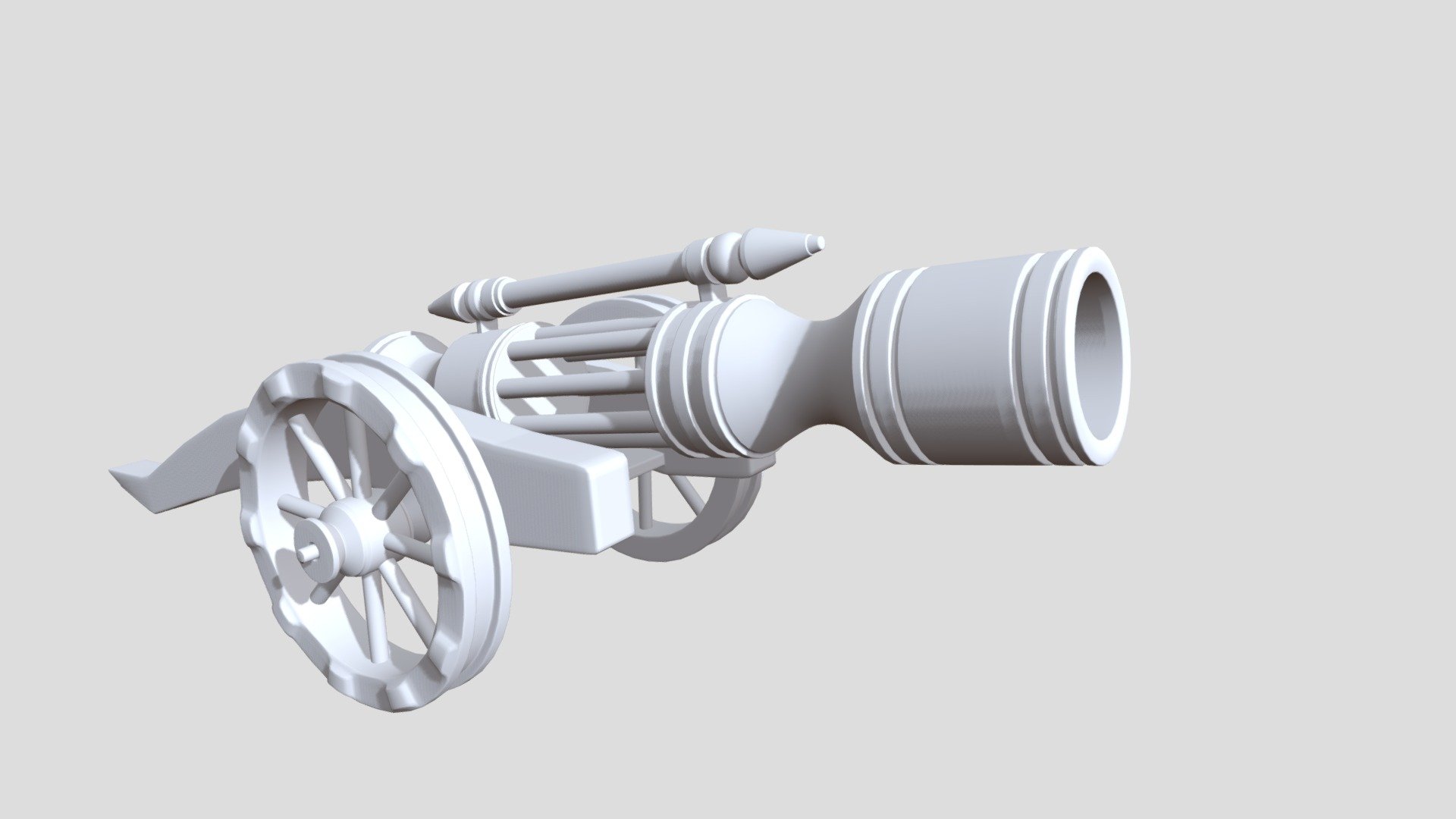 cannon - Download Free 3D model by Panther5 [bdc711e] - Sketchfab