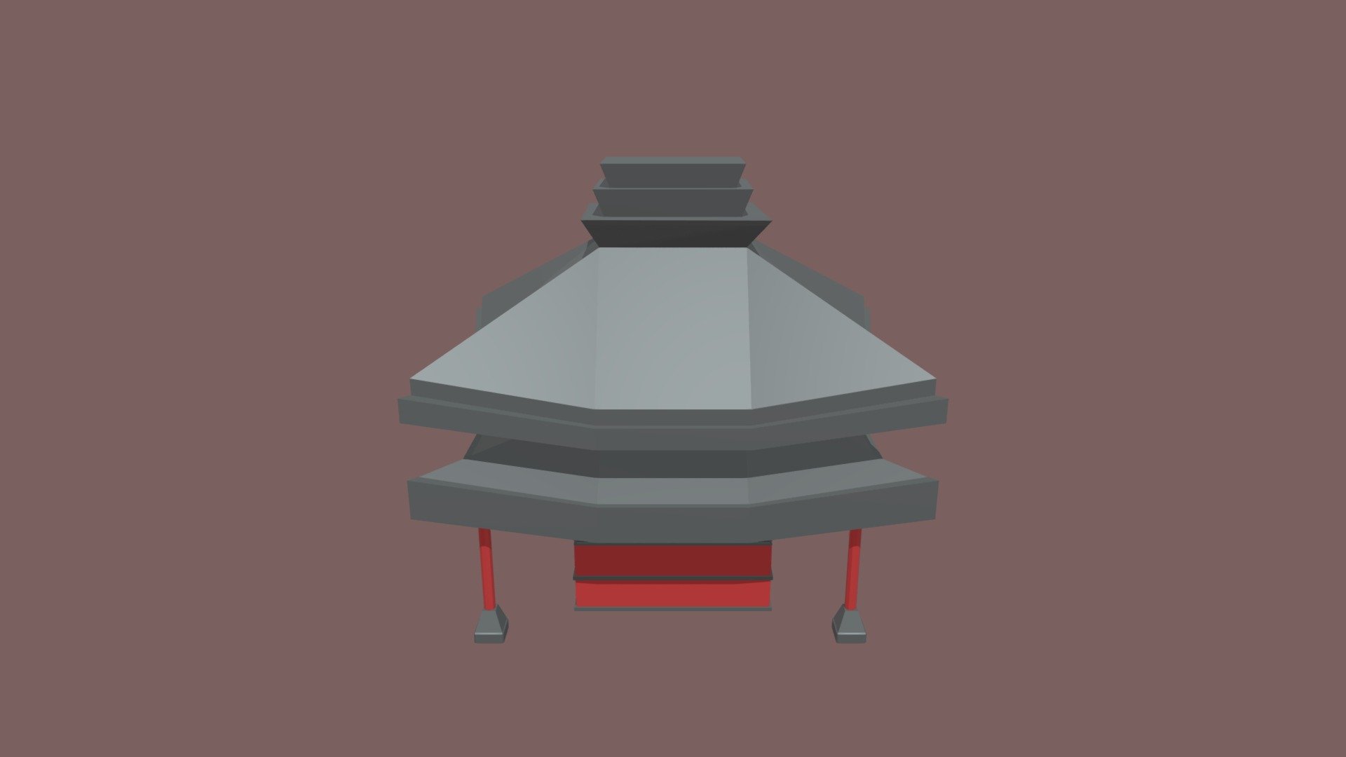 Pagoda - 3D model by AstaXI [bdc7341] - Sketchfab
