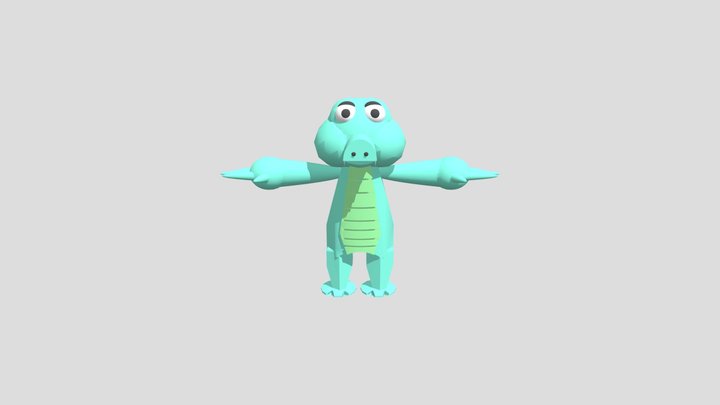 Crocodiles 3D models - Sketchfab