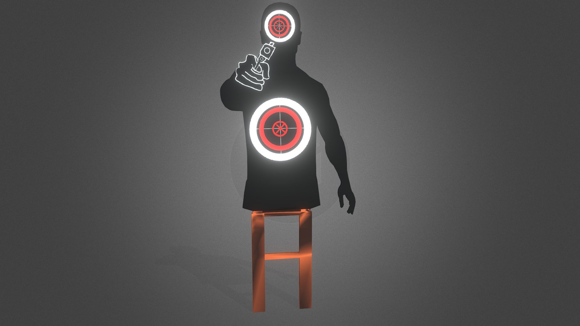 Shooting Range Target - Download Free 3D model by AJ (@ArneJans ...