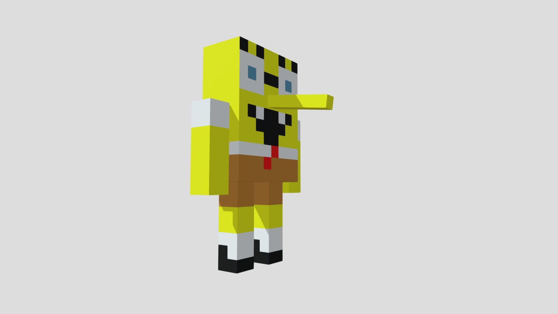 Spongebob - 3D model by john_dean [bdca2b7] - Sketchfab