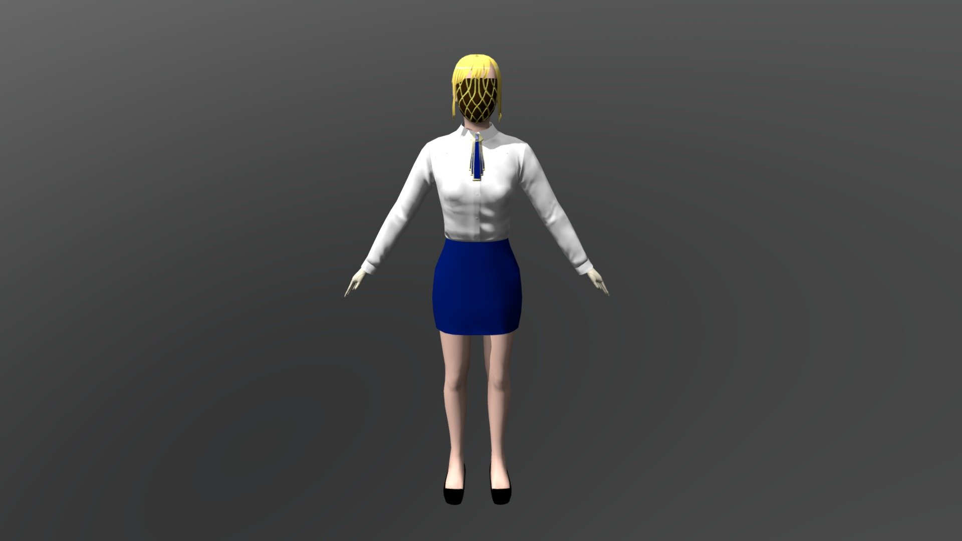 Masked Mage Marie - 3D model by JudeBuenaventura [bdca7b8] - Sketchfab