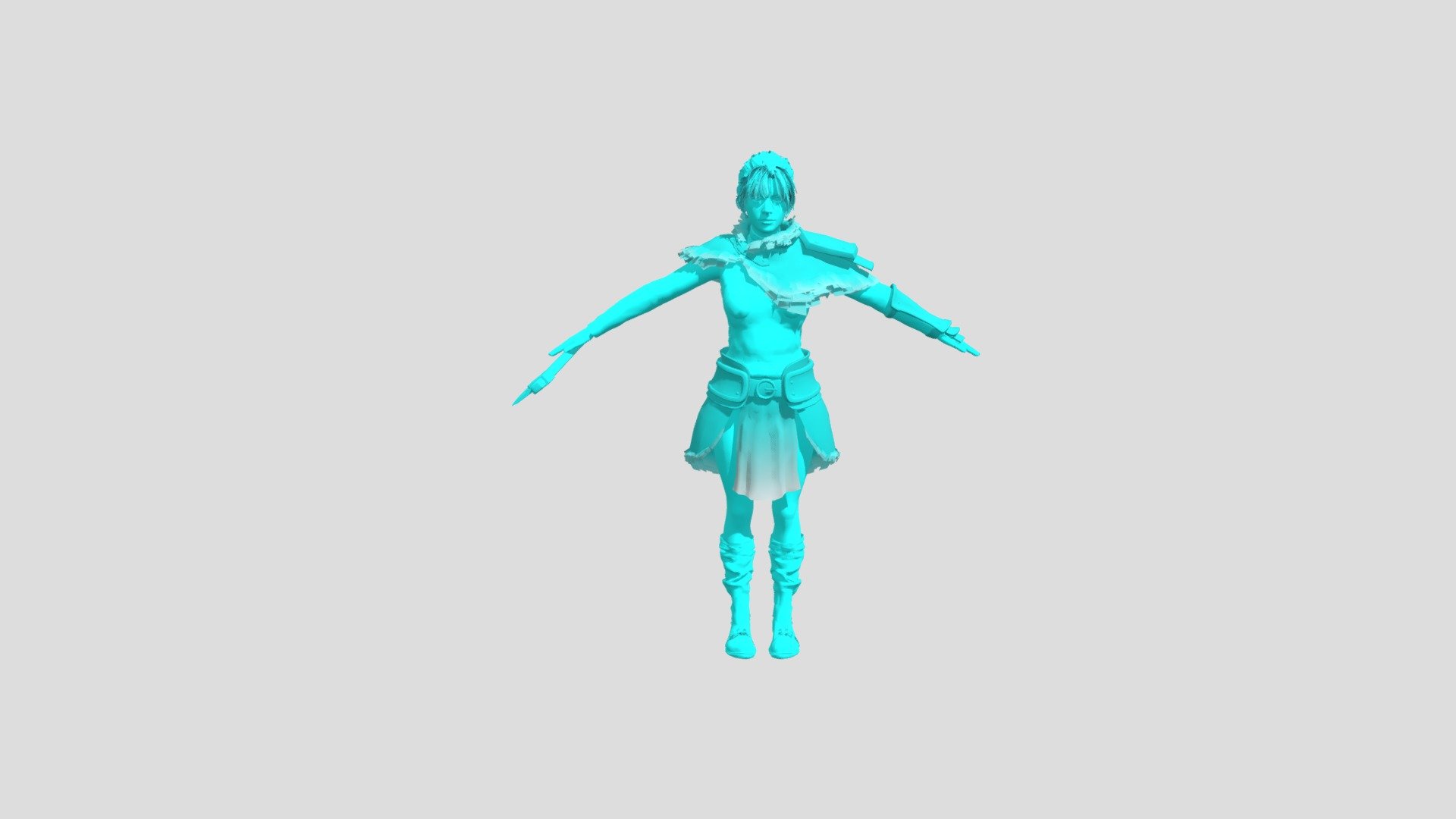 FEMALE_TAMER_CREATUARY_POSE_0 - 3D model by santiagocaicedoleon ...