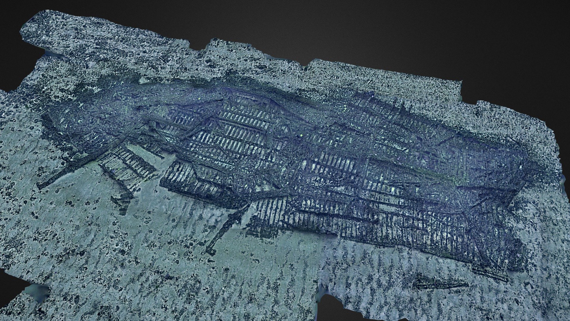 Unknown Wreck (Site 06) Rottnest Ship Graveyard - 3D model by Curtin ...