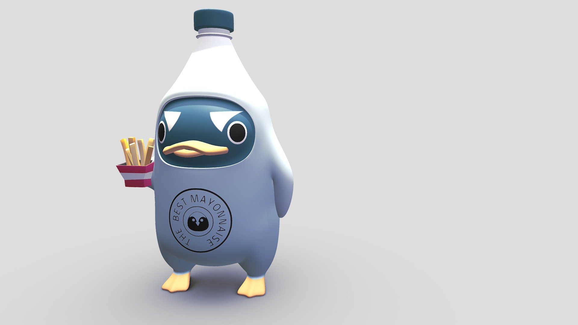 Mayo Duck - 3D model by Max Willms (@MaxWillms) [bdd07d0] - Sketchfab