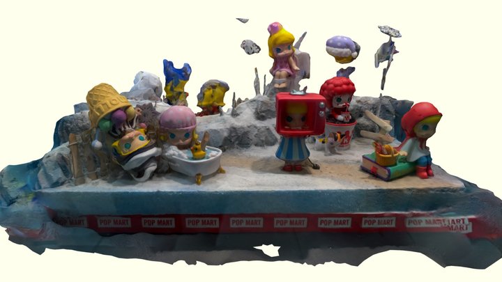 Pop-mart 3D models - Sketchfab