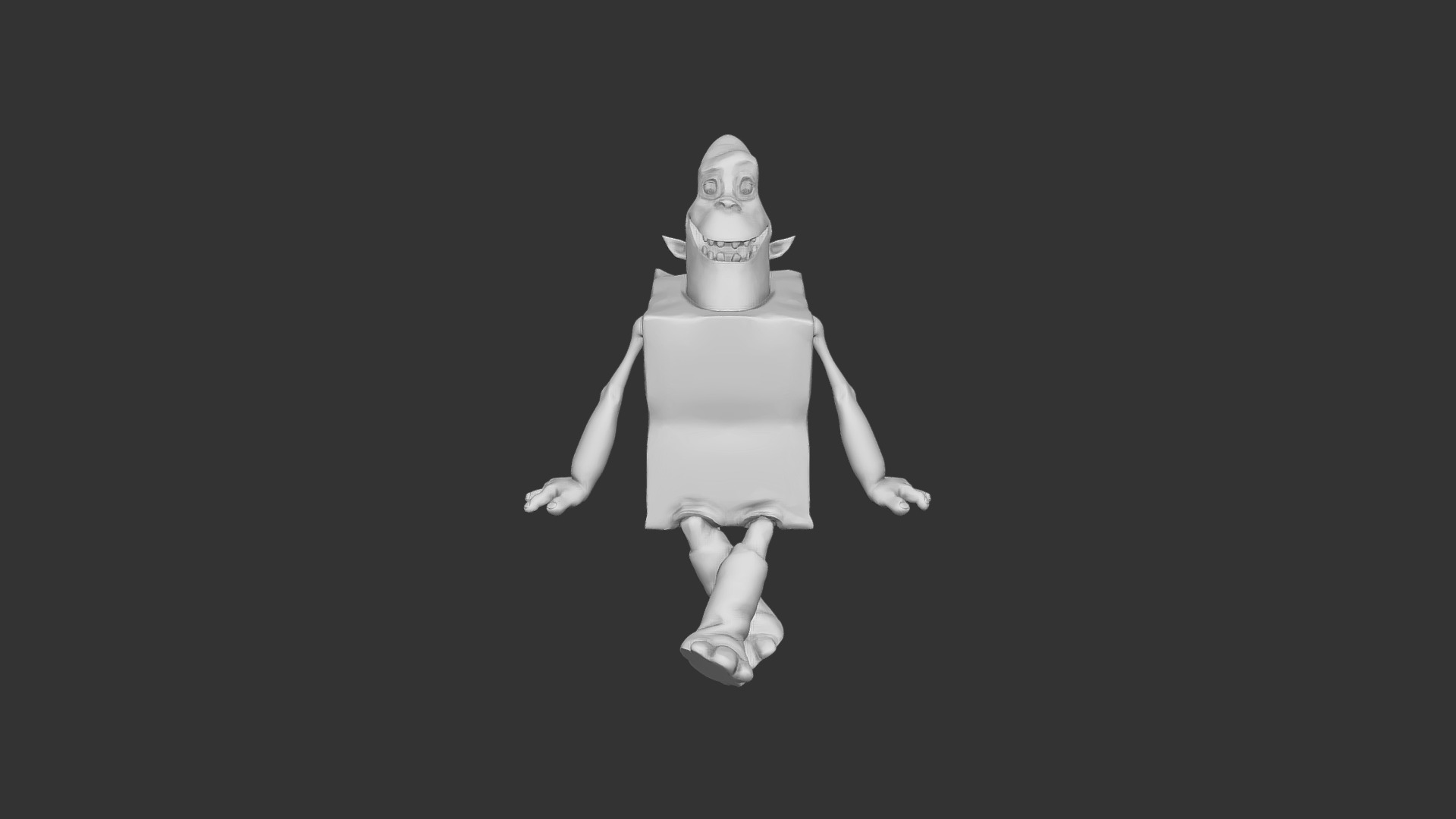 Fish box troll - 3D model by thartley [bdd2872] - Sketchfab