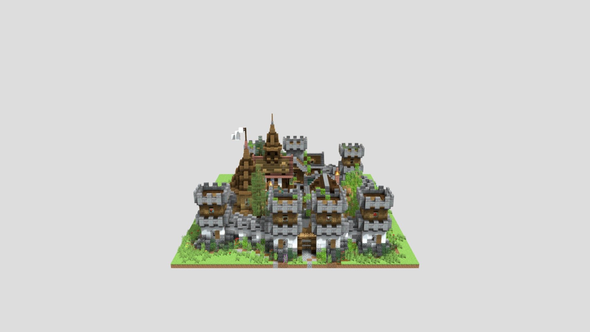STRONGHOLD - 3D model by immergeion [bdd3f1e] - Sketchfab