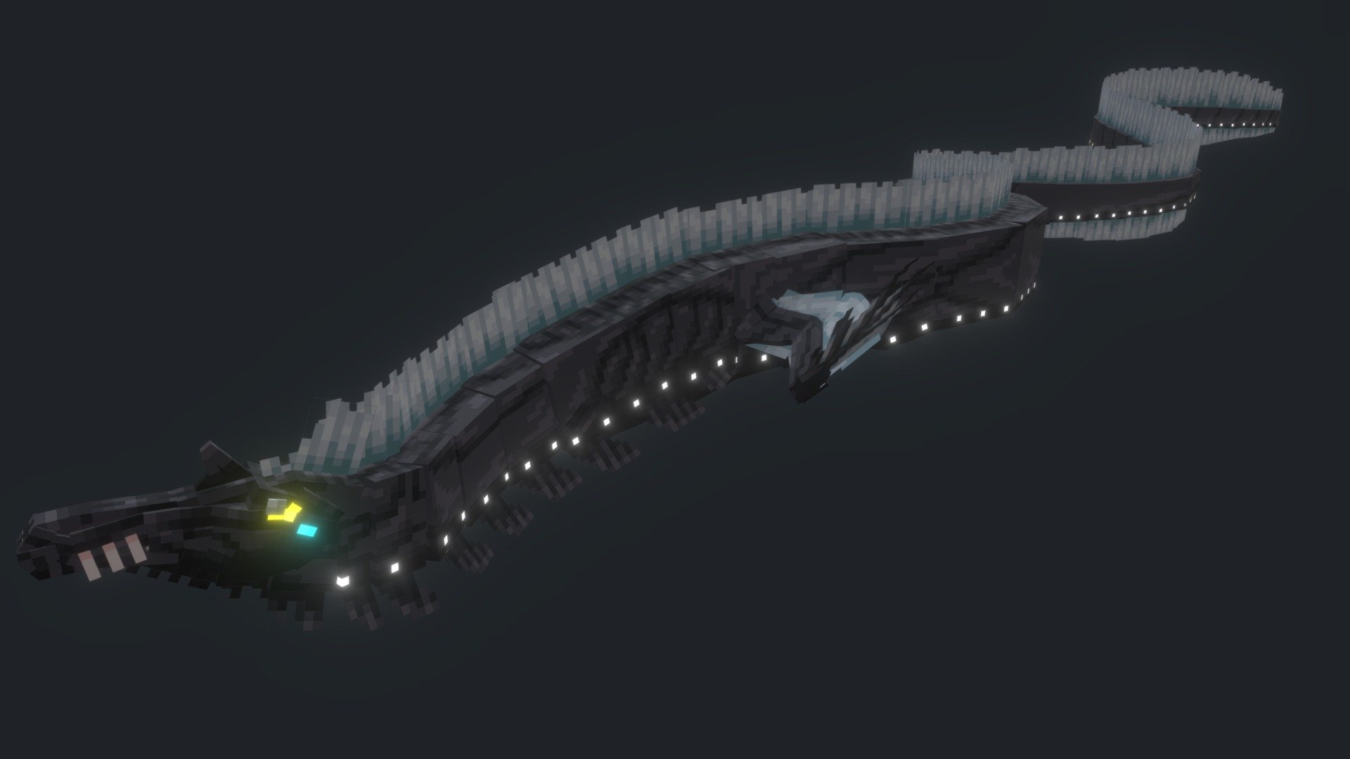 Deep Sea Serpent - 3D model by Zuyura [bdd3f75] - Sketchfab