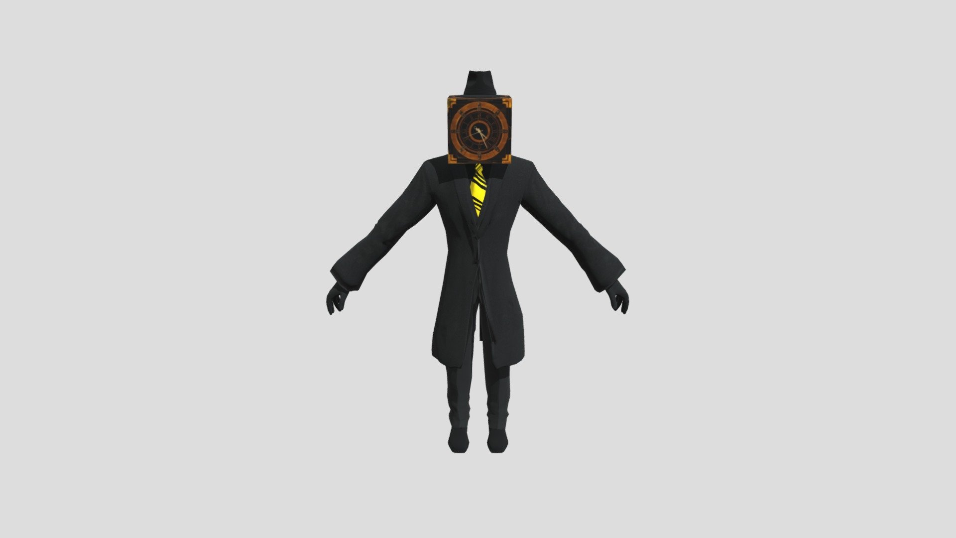 Large clockman - Download Free 3D model by Clockman (1266shin ...