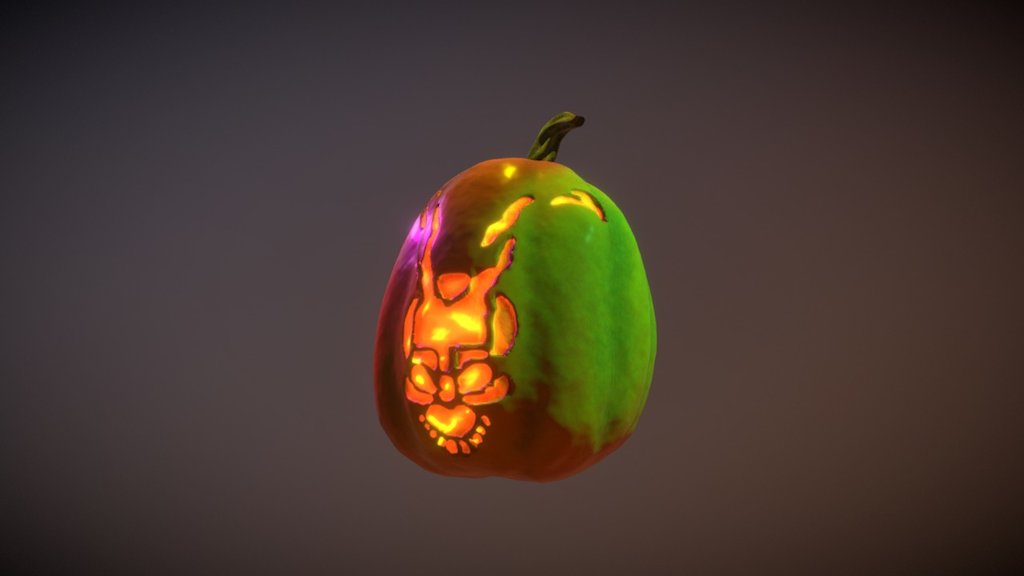 pumpkin - 3D model by spikec [bdd4754] - Sketchfab