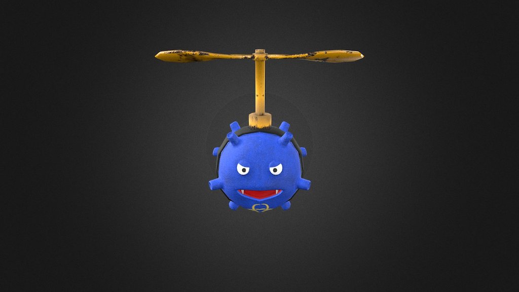 Koffing - Download Free 3D model by himanshu sood (@himanshusood ...