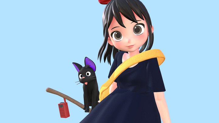Kiki 3D models - Sketchfab