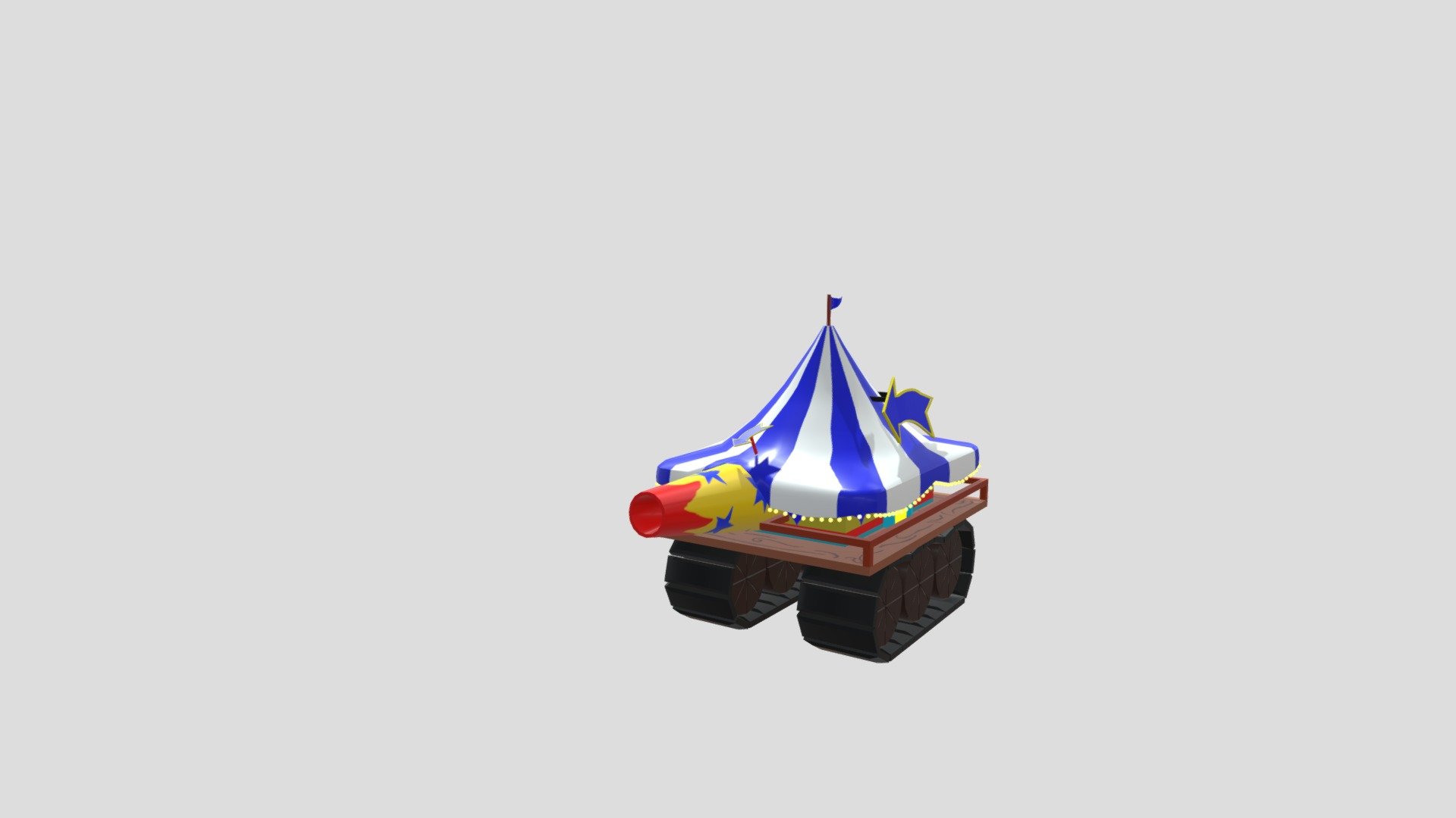 Circus Tank - 3D model by maxesc57 (@maxesc) [bdd57f4] - Sketchfab