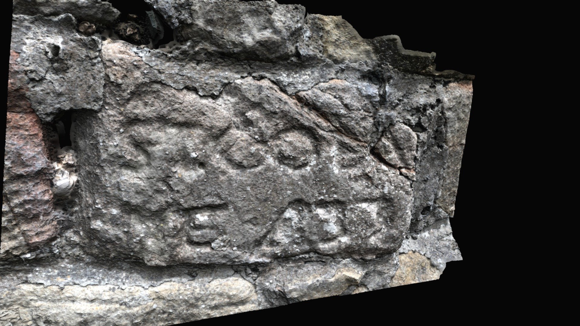 St Conlan's Church TN014-045001- Inscribed Stone - Download Free 3D ...