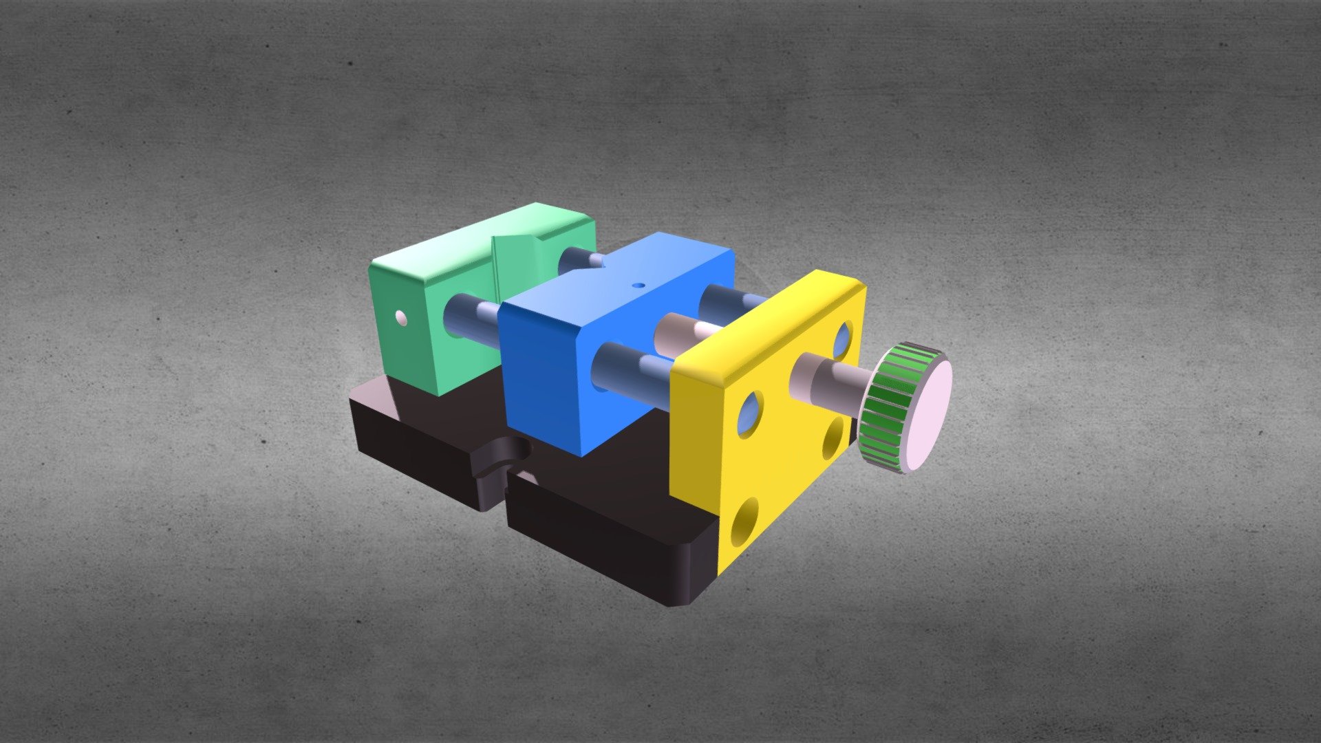 Bar Clamp - 3D model by ahmedneaz [bdd81fc] - Sketchfab
