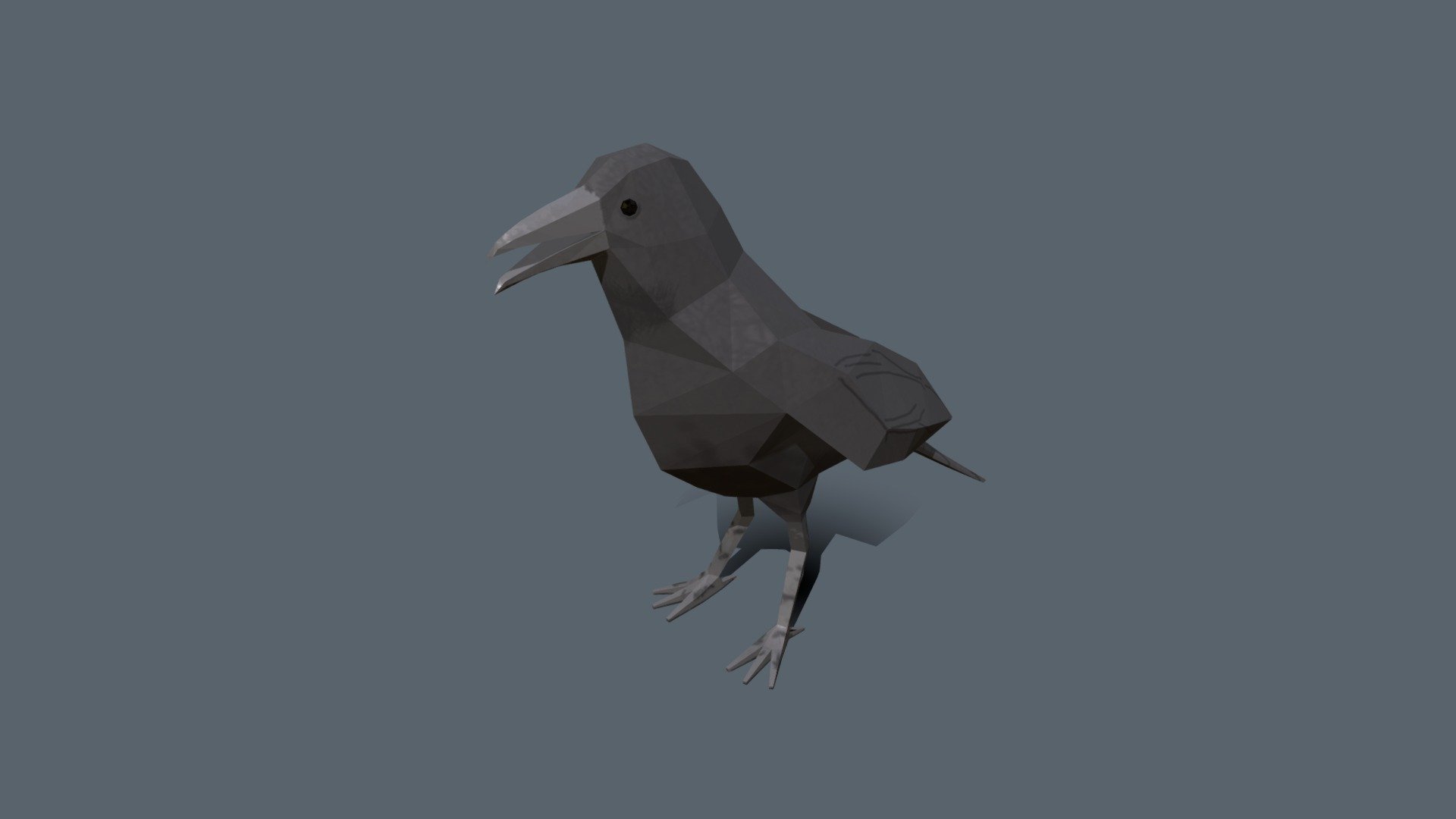 Raven Animation - 3D model by Qfors [bddb2fc] - Sketchfab