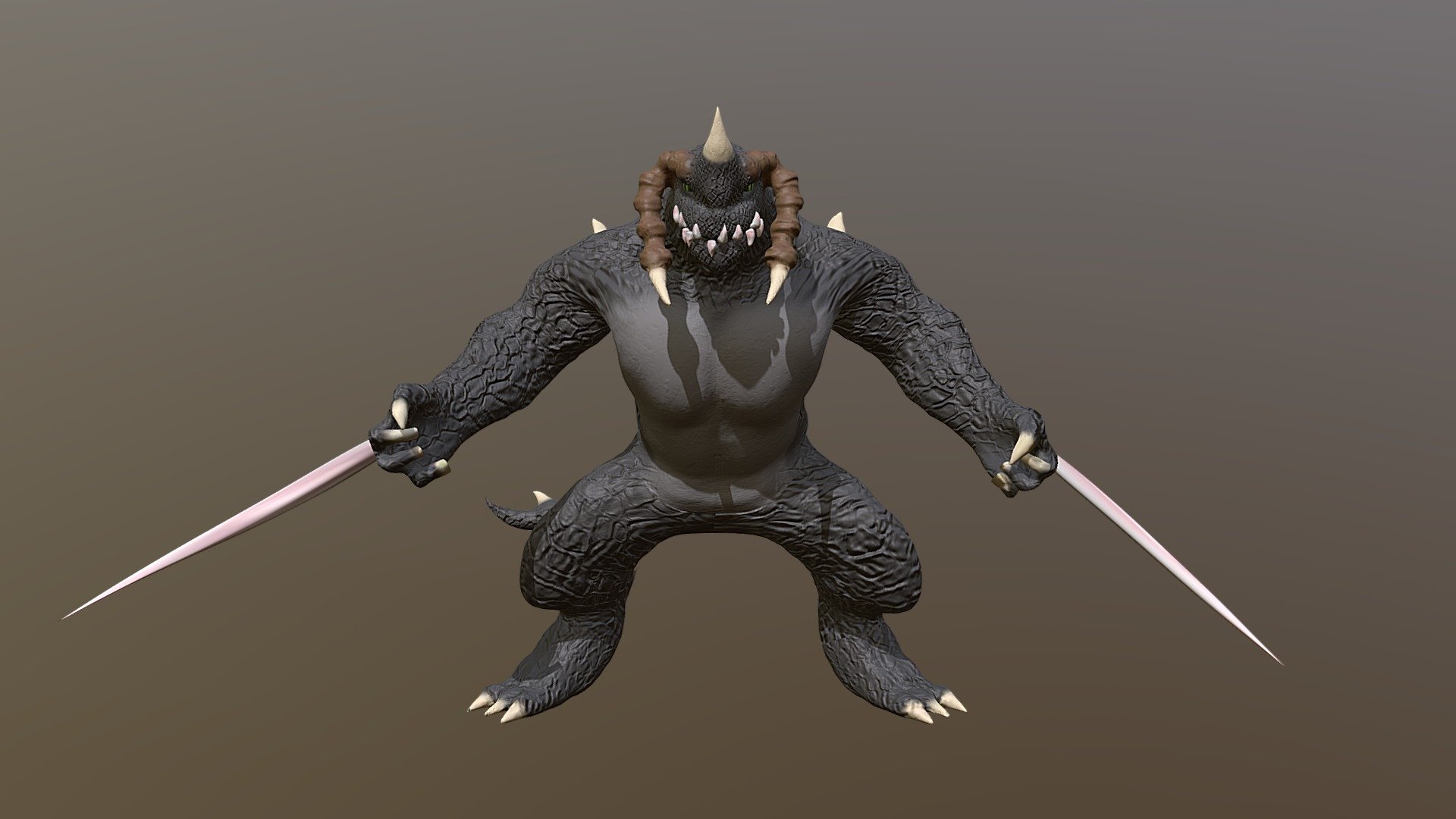 Humanoid Dragon - Thorodan - 3D model by AaronTTX (@awoooon) [bddb7a0 ...