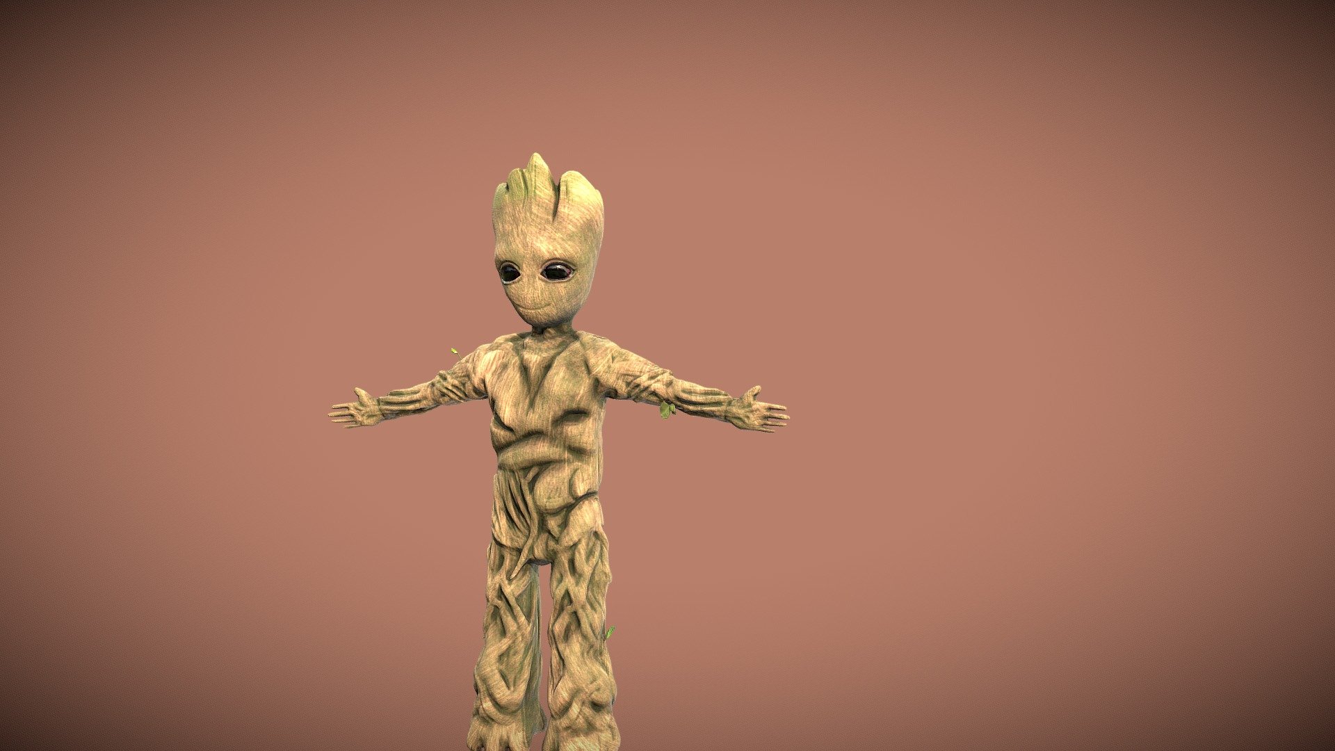 Groot - 3D model by Menora (@menorablues) [bddedac] - Sketchfab
